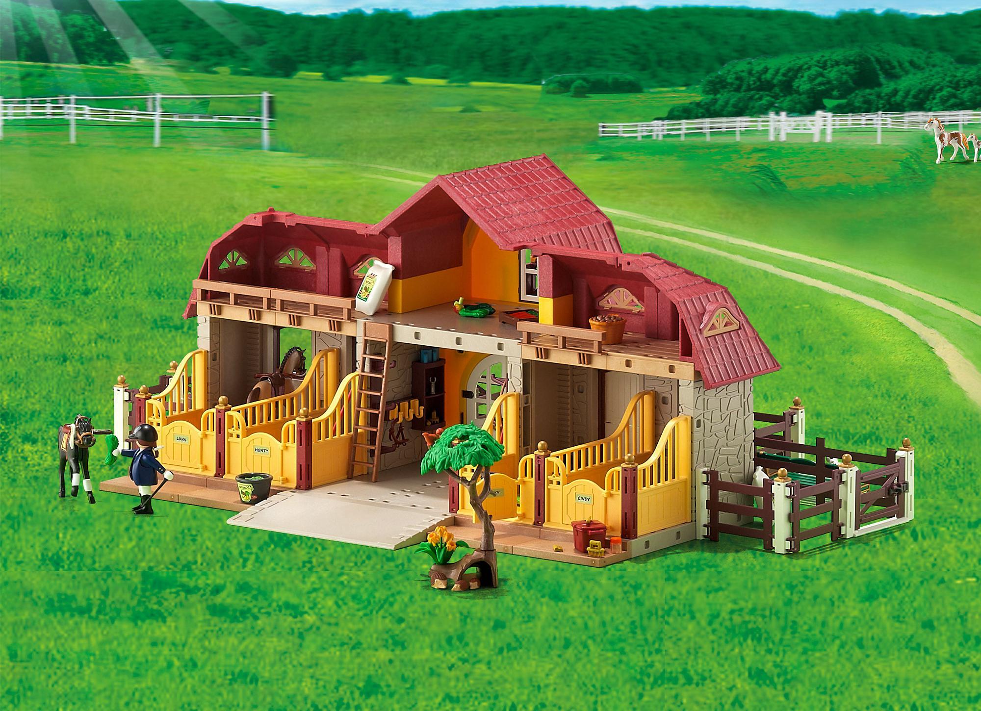 Haras avec chevaux et enclos - 5221 | PLAYMOBIL®