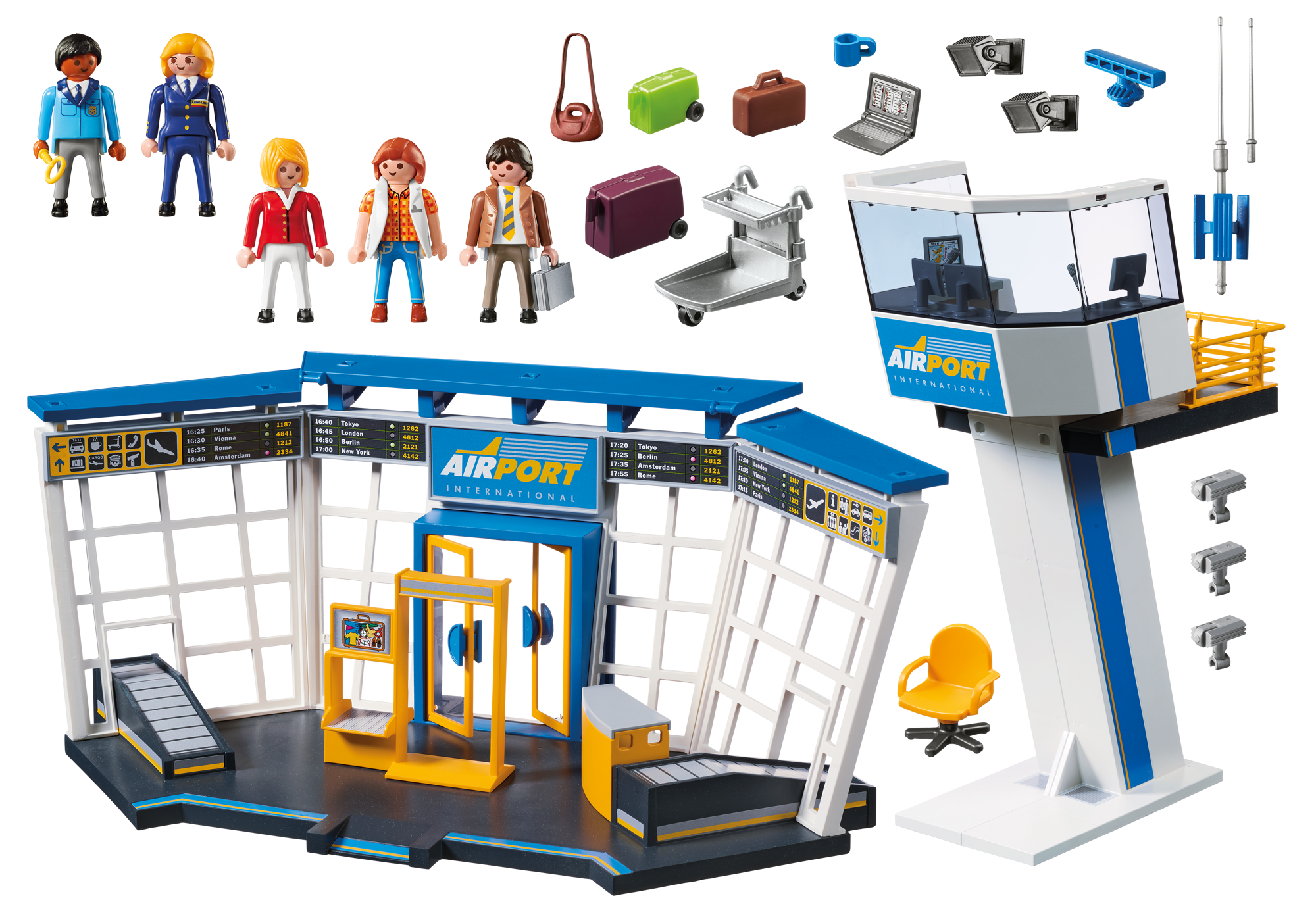 Aéroport avec tour de contrôle - 5338 - PLAYMOBIL® France
