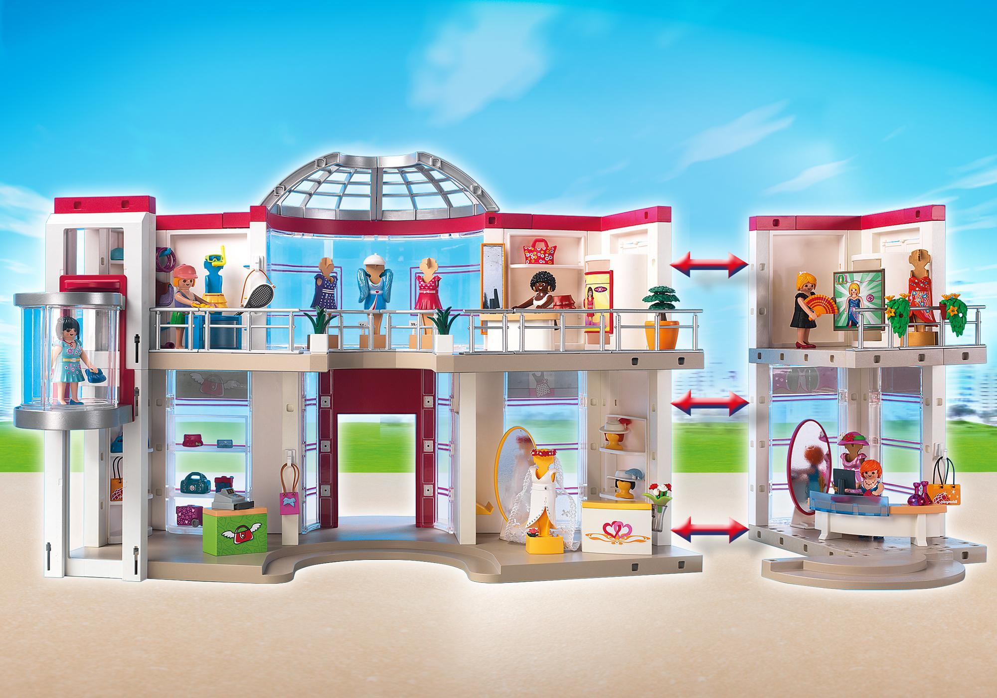 Shopping-Center mit Einrichtung - 5485 - PLAYMOBIL® Deutschland