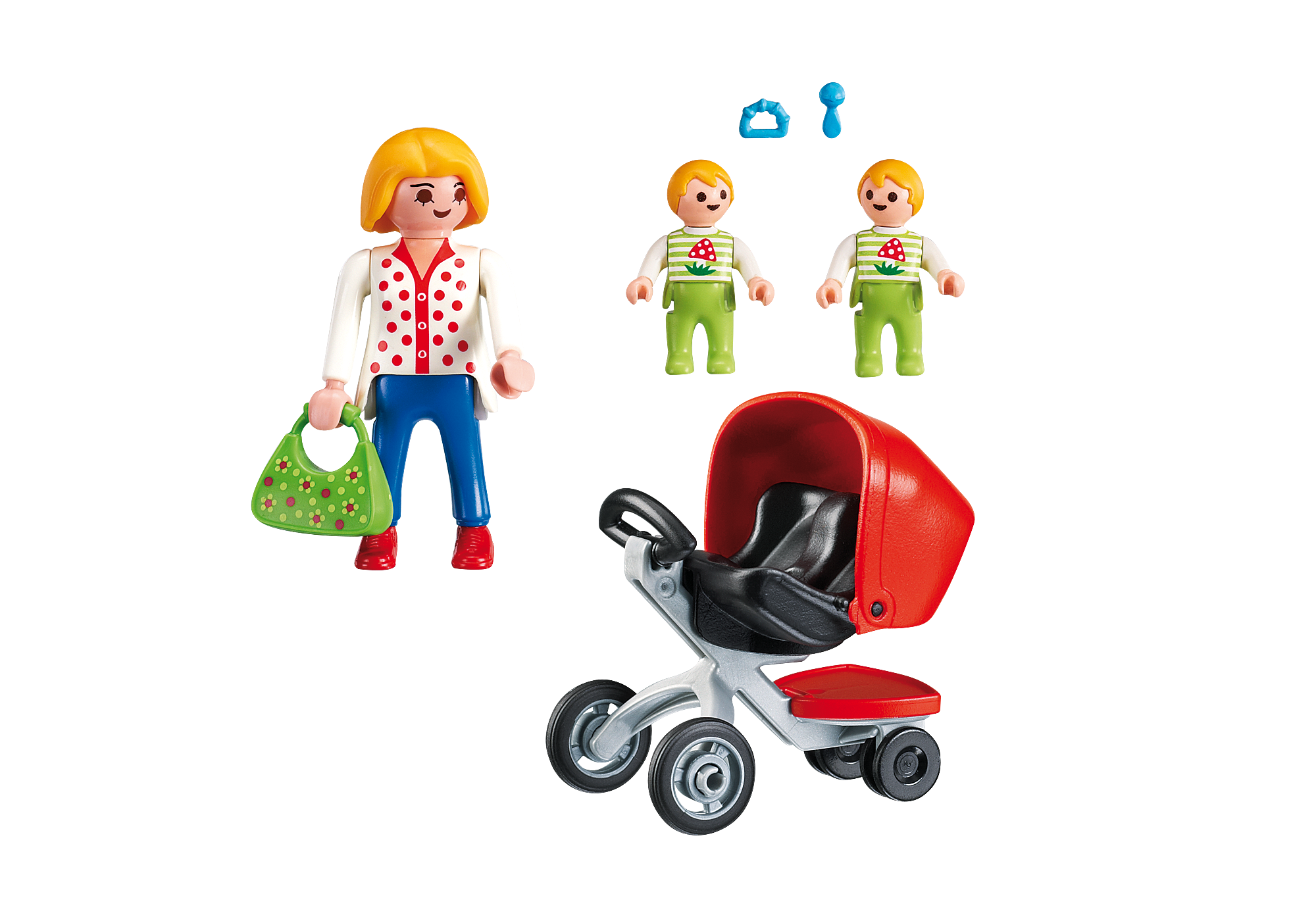 Zwillingskinderwagen - 5573 - PLAYMOBIL® Deutschland