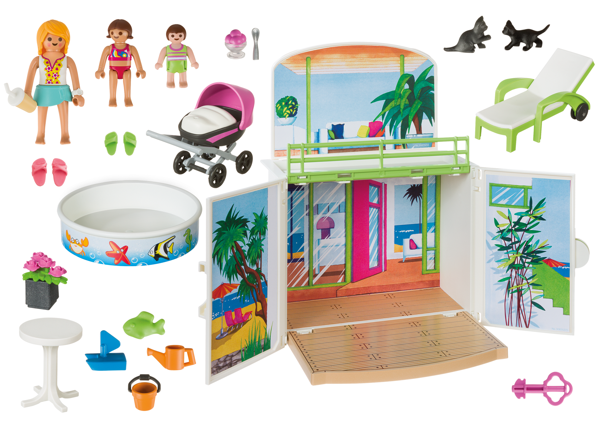 Aufklapp-Spiel-Box "Sonnenterrasse" - 6159 - PLAYMOBIL® Deutschland