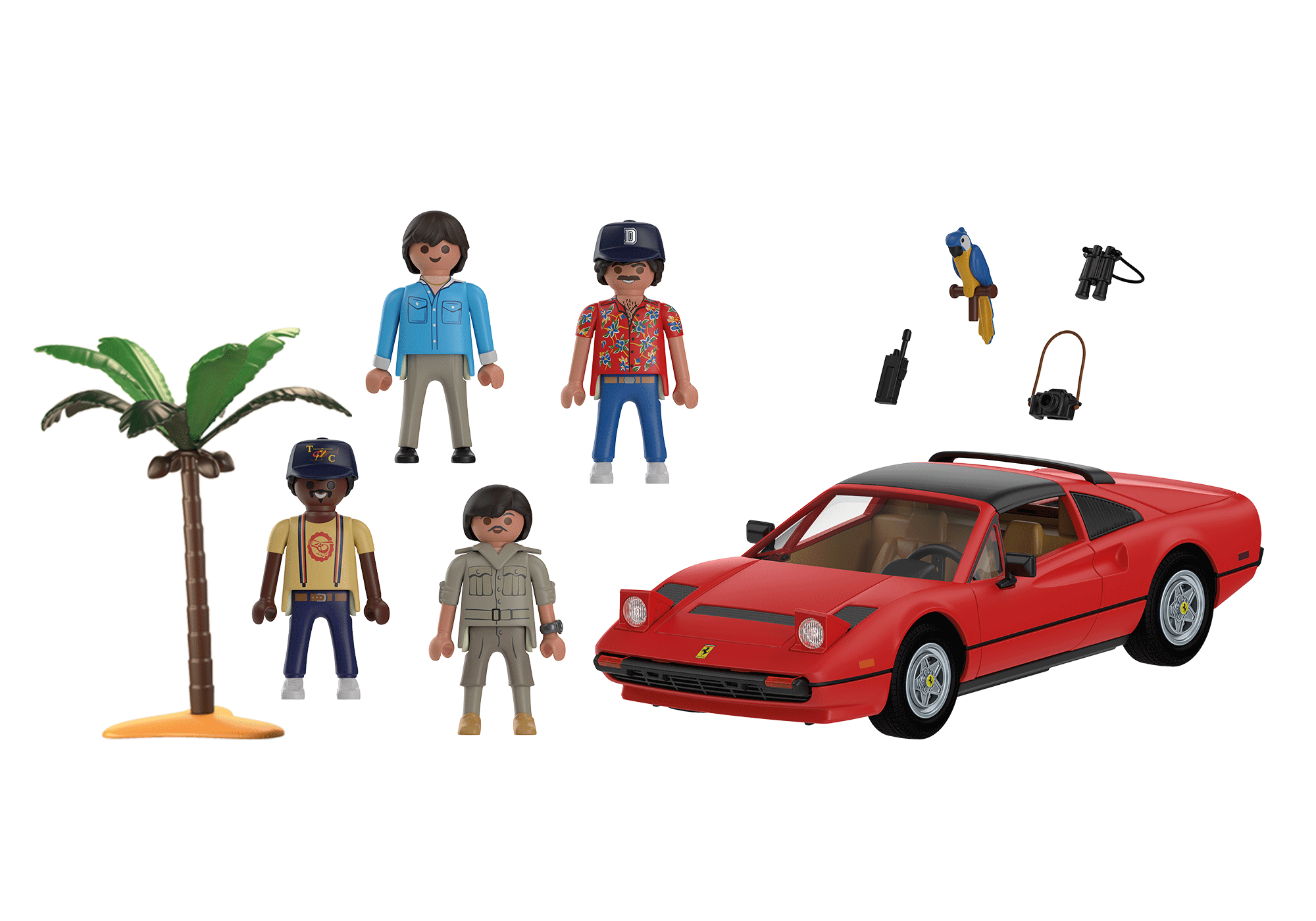 Magnum, p.i. Ferrari 308 GTS - 71343 | PLAYMOBIL®
