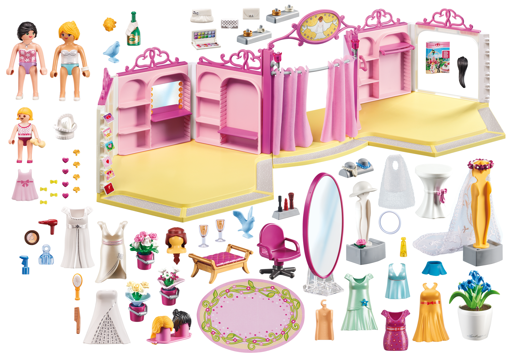 Brautmodengeschäft mit Salon - 9226 - PLAYMOBIL® Deutschland